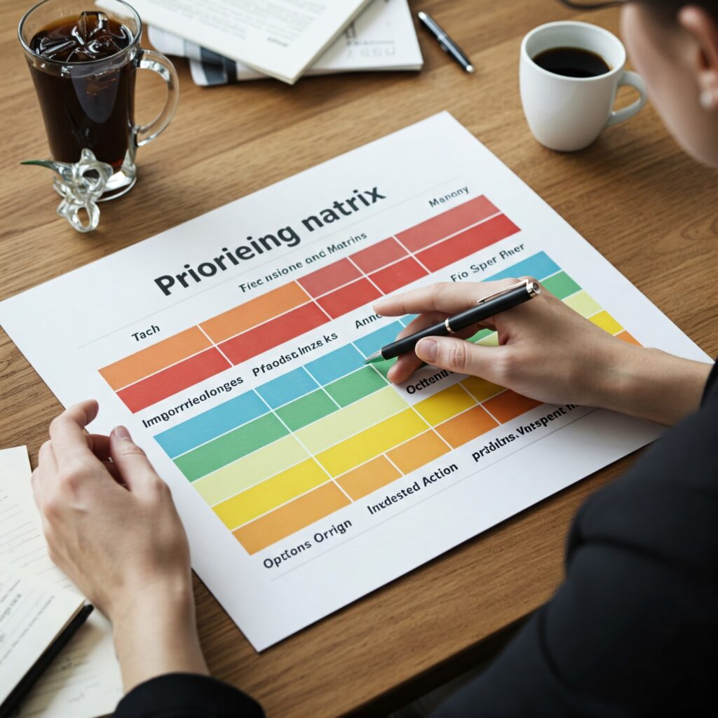 Prioriteringsmatrix: Effektiv beslutningstagning i en kompleks verden