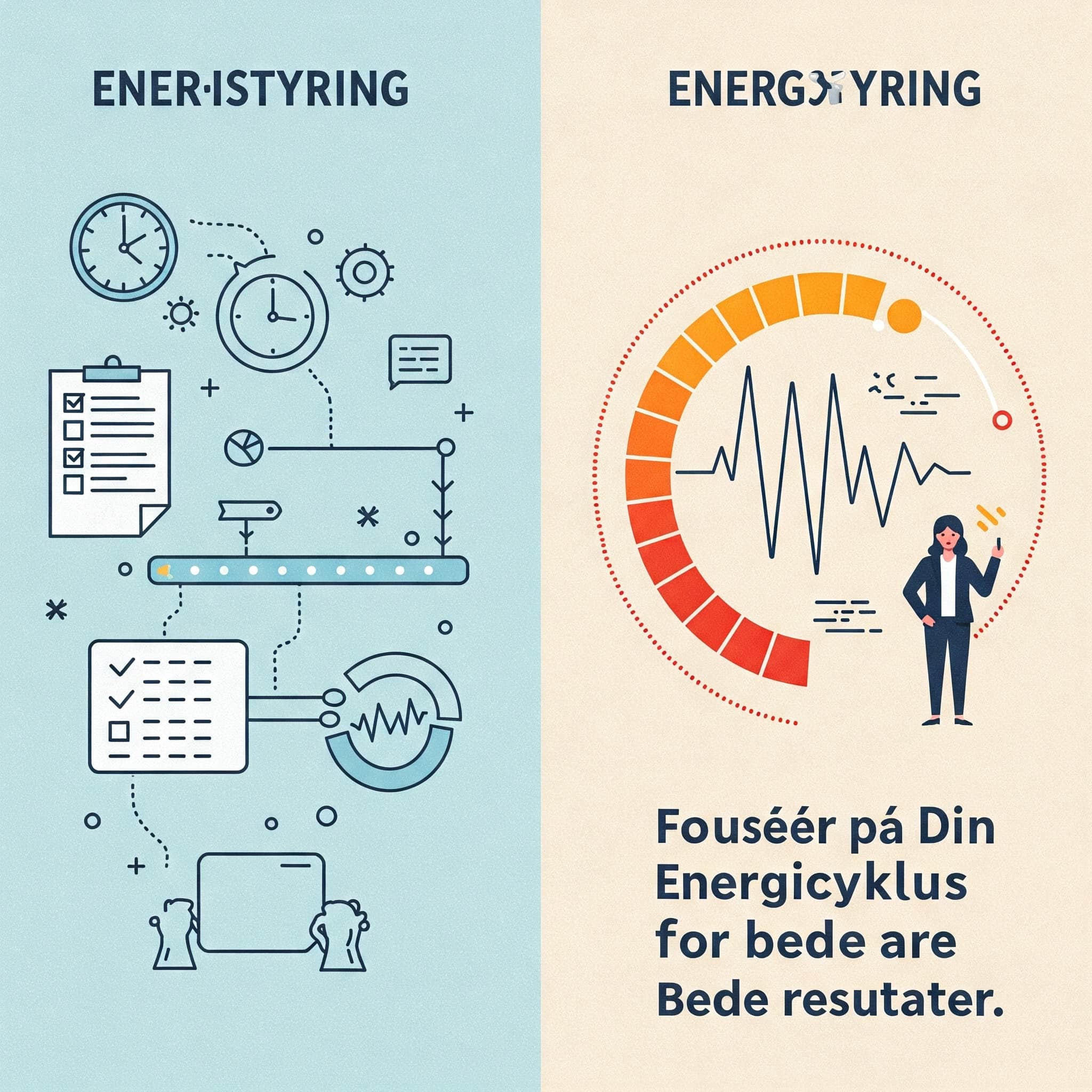 Energistyring eller tidsstyring? Sådan optimerer du din dag