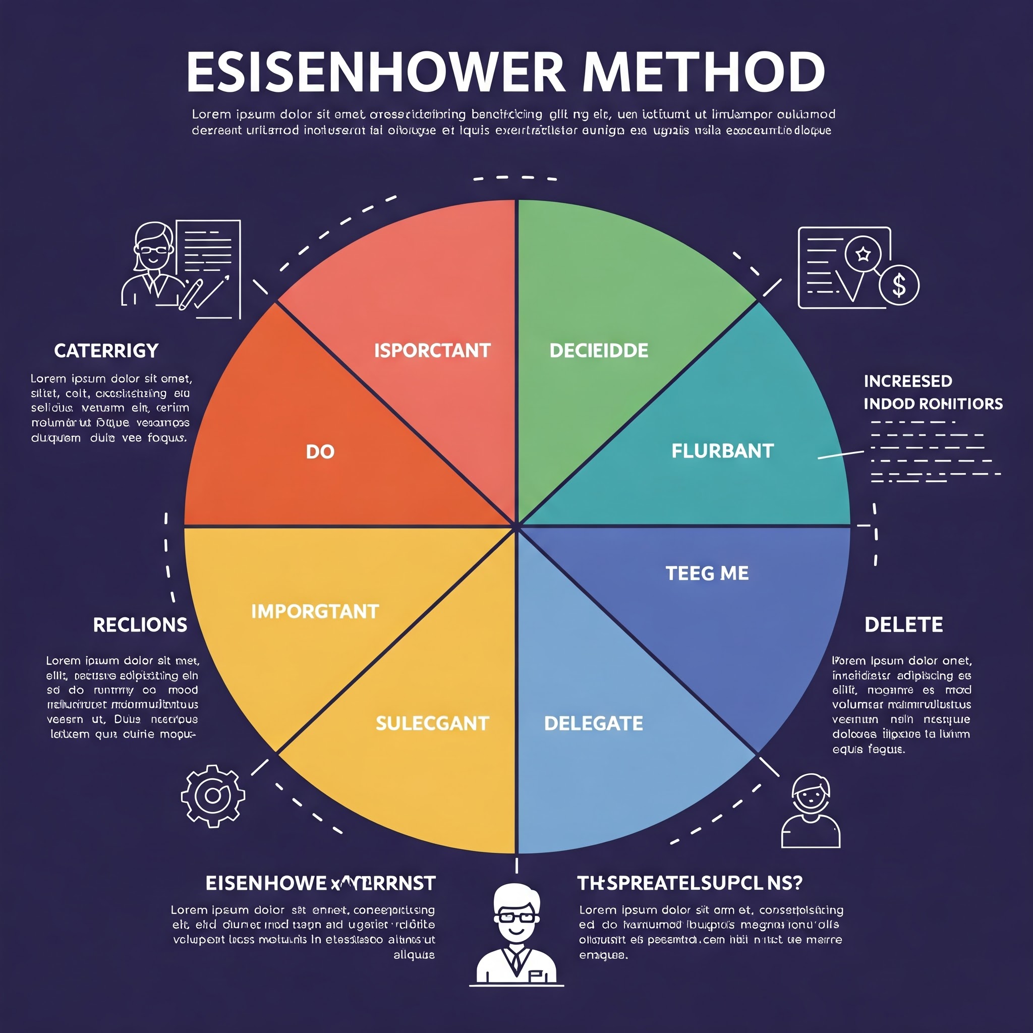 Eisenhower-metoden: Prioriter opgaver effektivt med 4 kvadranter